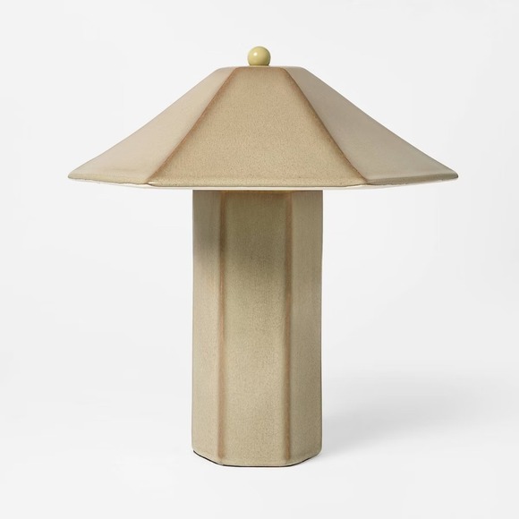 Studio McGee | Accents | Ceramic Table Lamp Tanrare Green Glaze ...